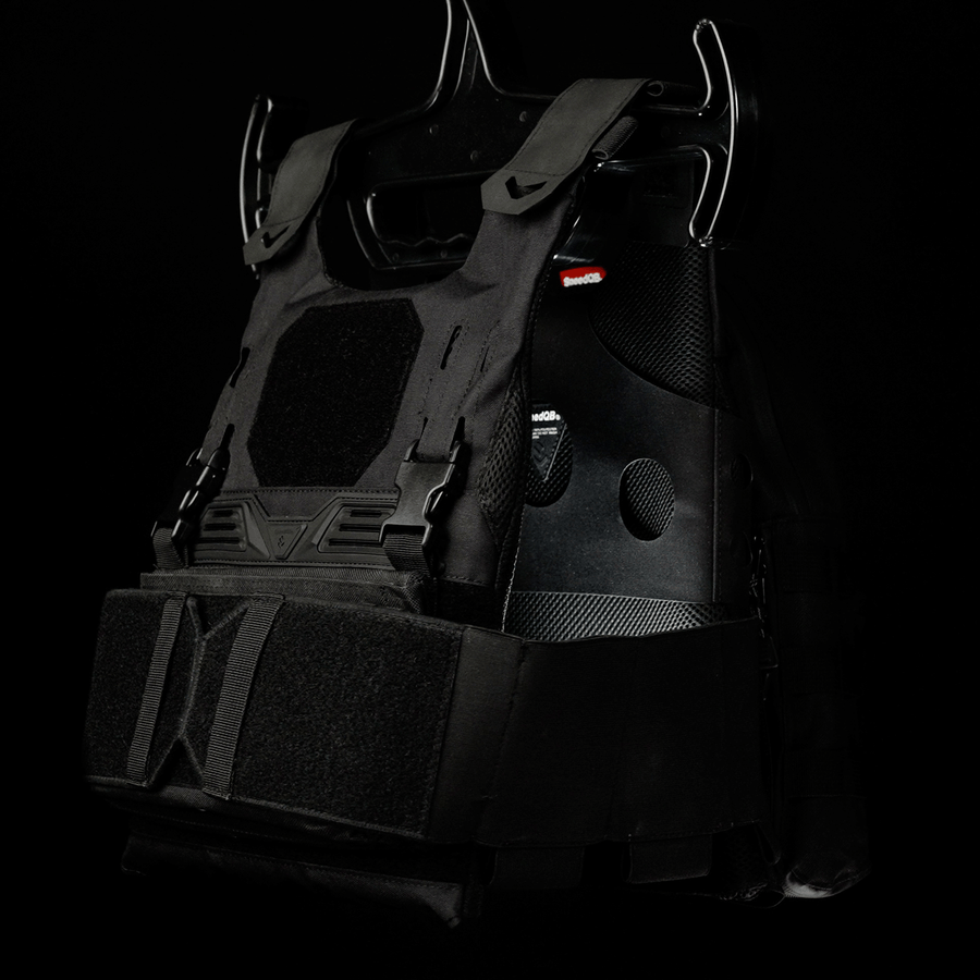 SPEEDQB ATOM PLATE CARRIER [APC] - BLACK - SpeedQB
