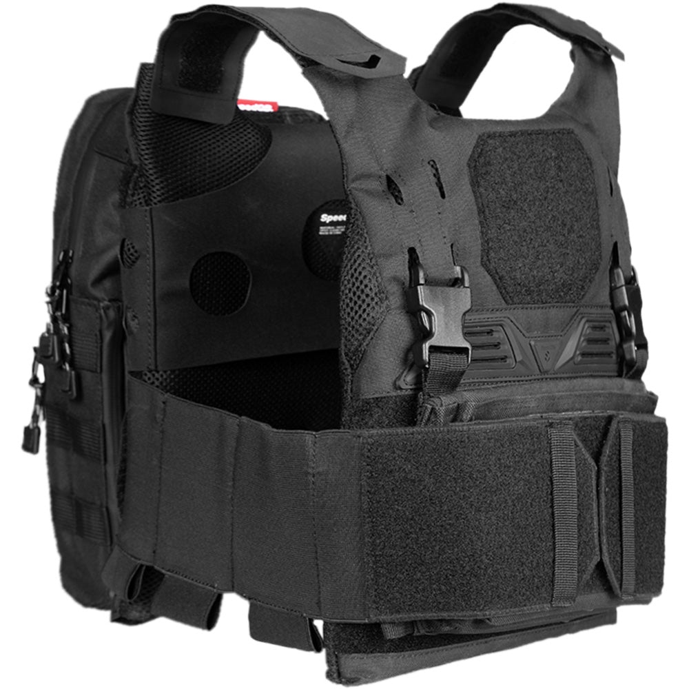 SPEEDQB ATOM PLATE CARRIER [APC] - BLACK - SpeedQB